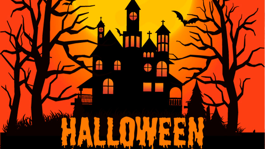 Halloween i hallen-Fest og halløj